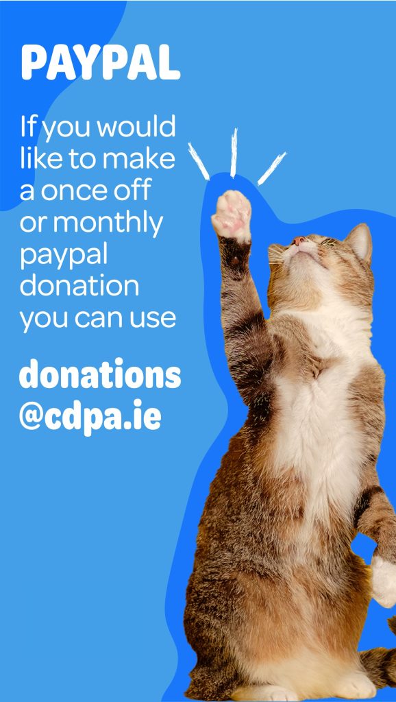 Donate – Cat and Dog Protection Association of Ireland